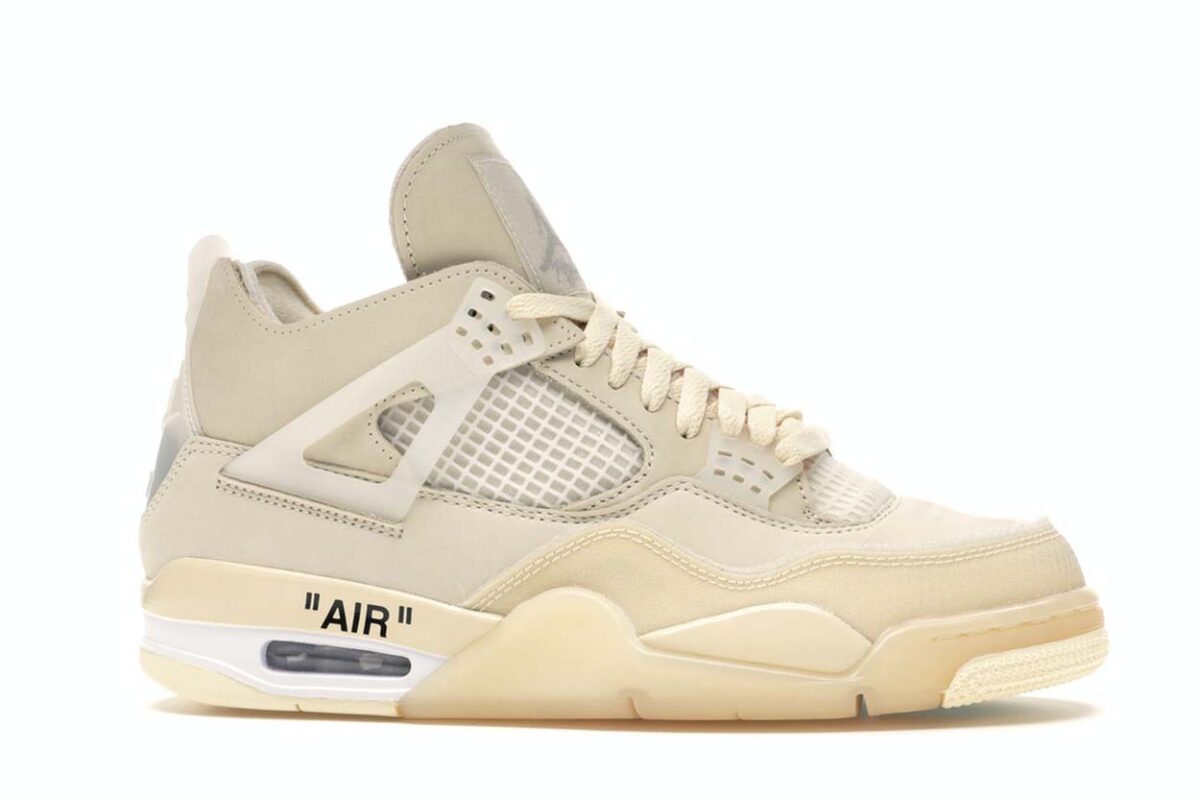 Air Jordan 4 Retro Off-White Sail (Women's) - MeetSneaker